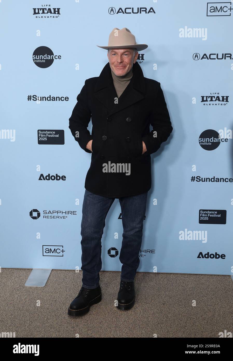 Park City, USA. 27th Jan, 2025. Matt Sullivan attends the "Kiss Of The ...