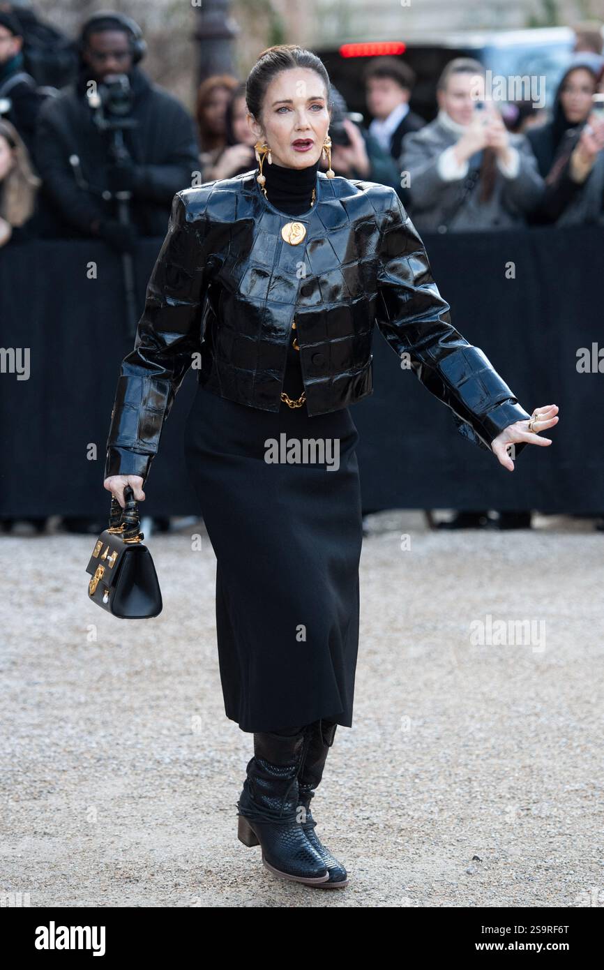 Paris, France. 27th Jan, 2025. Lynda Carter attending the Schiaparelli ...