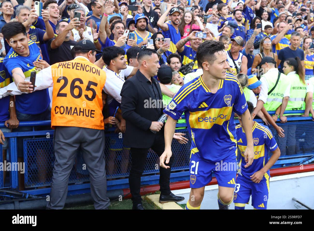 Buenos Aires, Argentina. 26th Jan, 2025. Boca Juniors' Spaniard ...