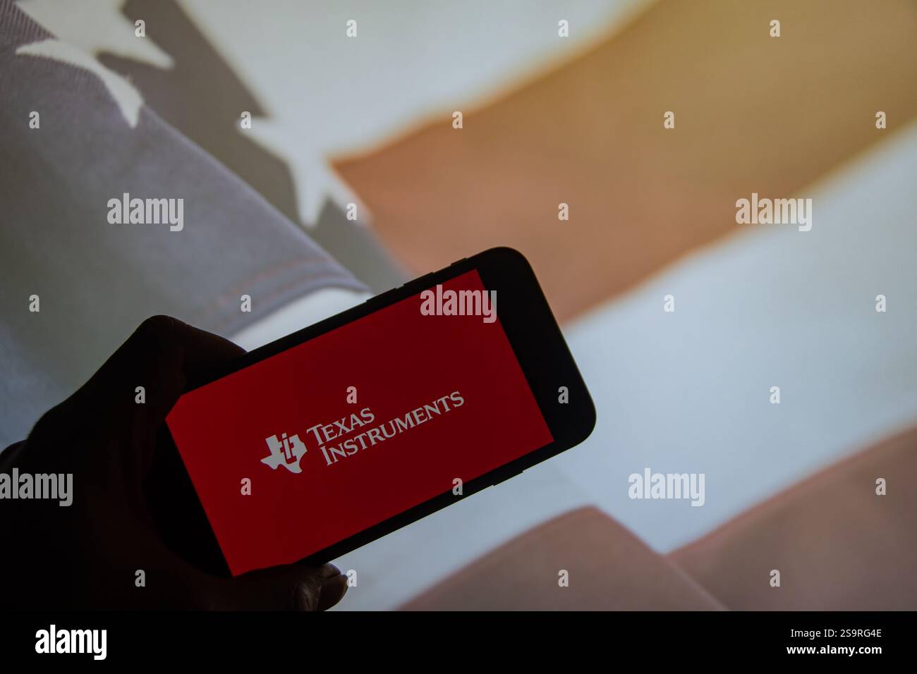 Rheinbach, Germany 26 January 2025, The brand logo of the US technology ...