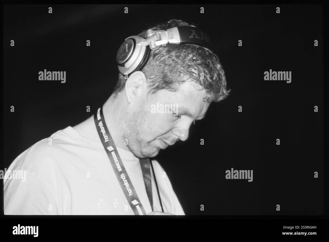 DJ Jon Digweed playing live at Homelands Festival in Winchester ...