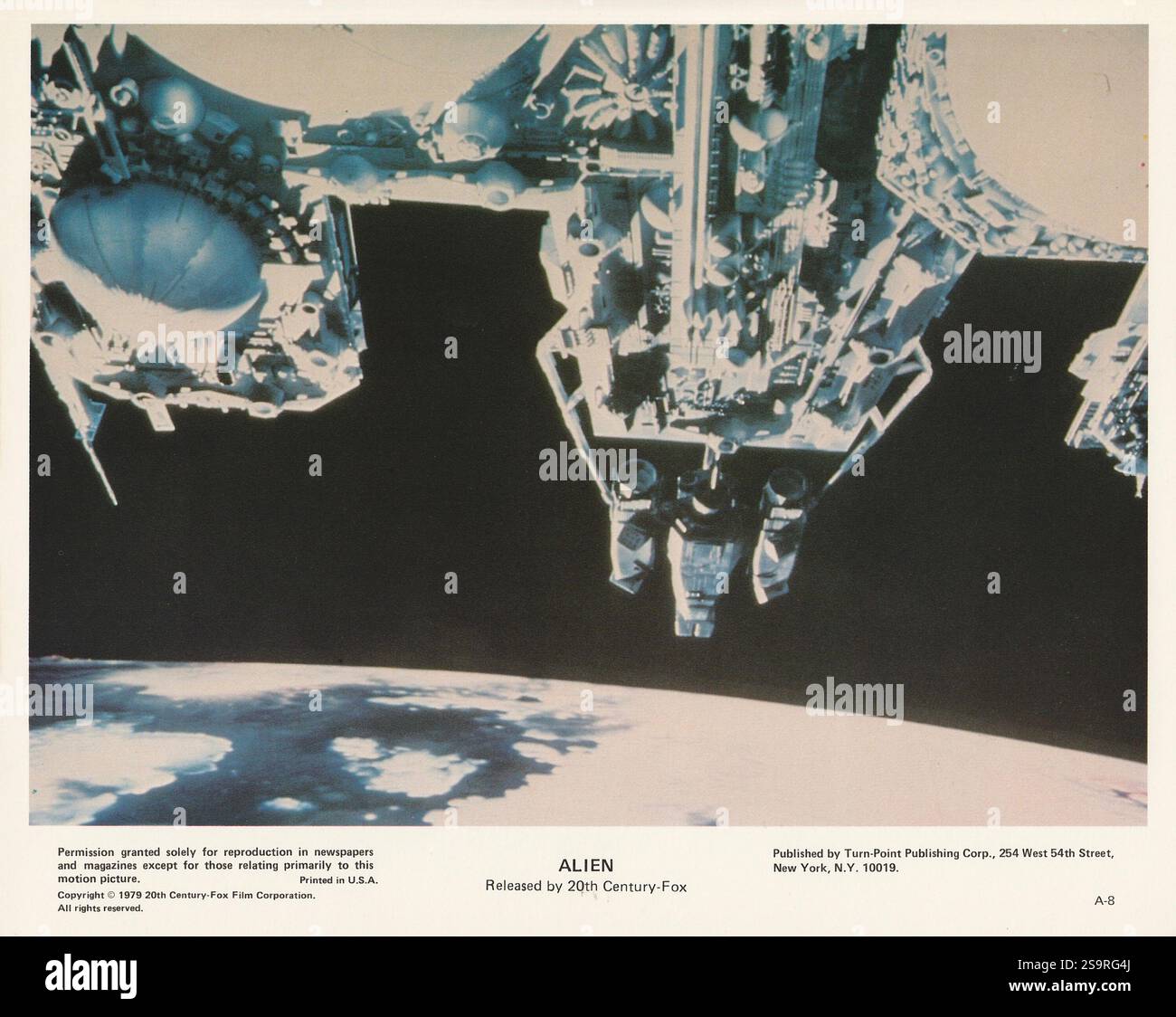 Alien (20th Century Fox, 1979). Starring Sigourney Weaver, Tom Skerritt ...