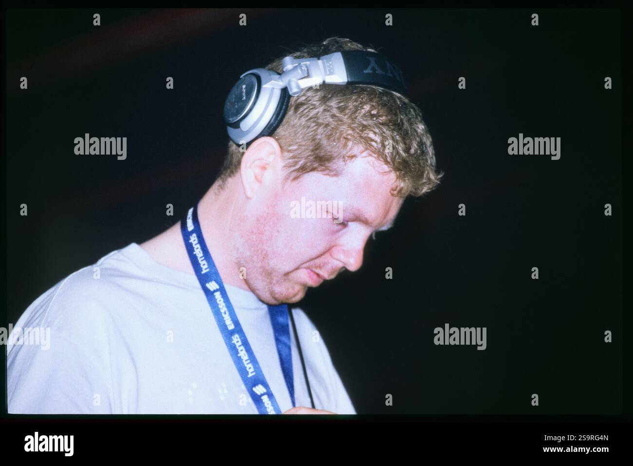DJ Jon Digweed playing live at Homelands Festival in Winchester ...