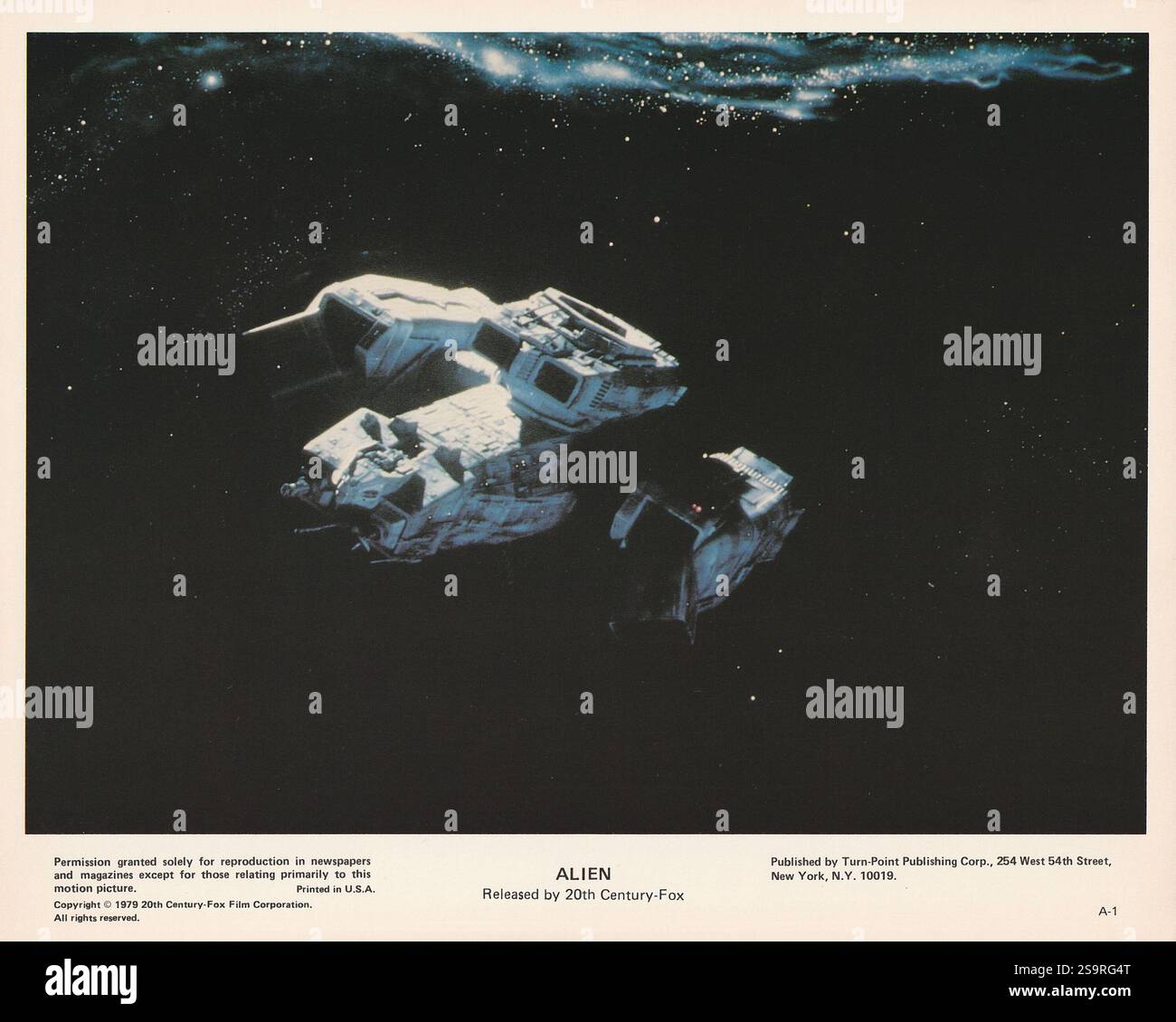 Alien (20th Century Fox, 1979). Starring Sigourney Weaver, Tom Skerritt ...