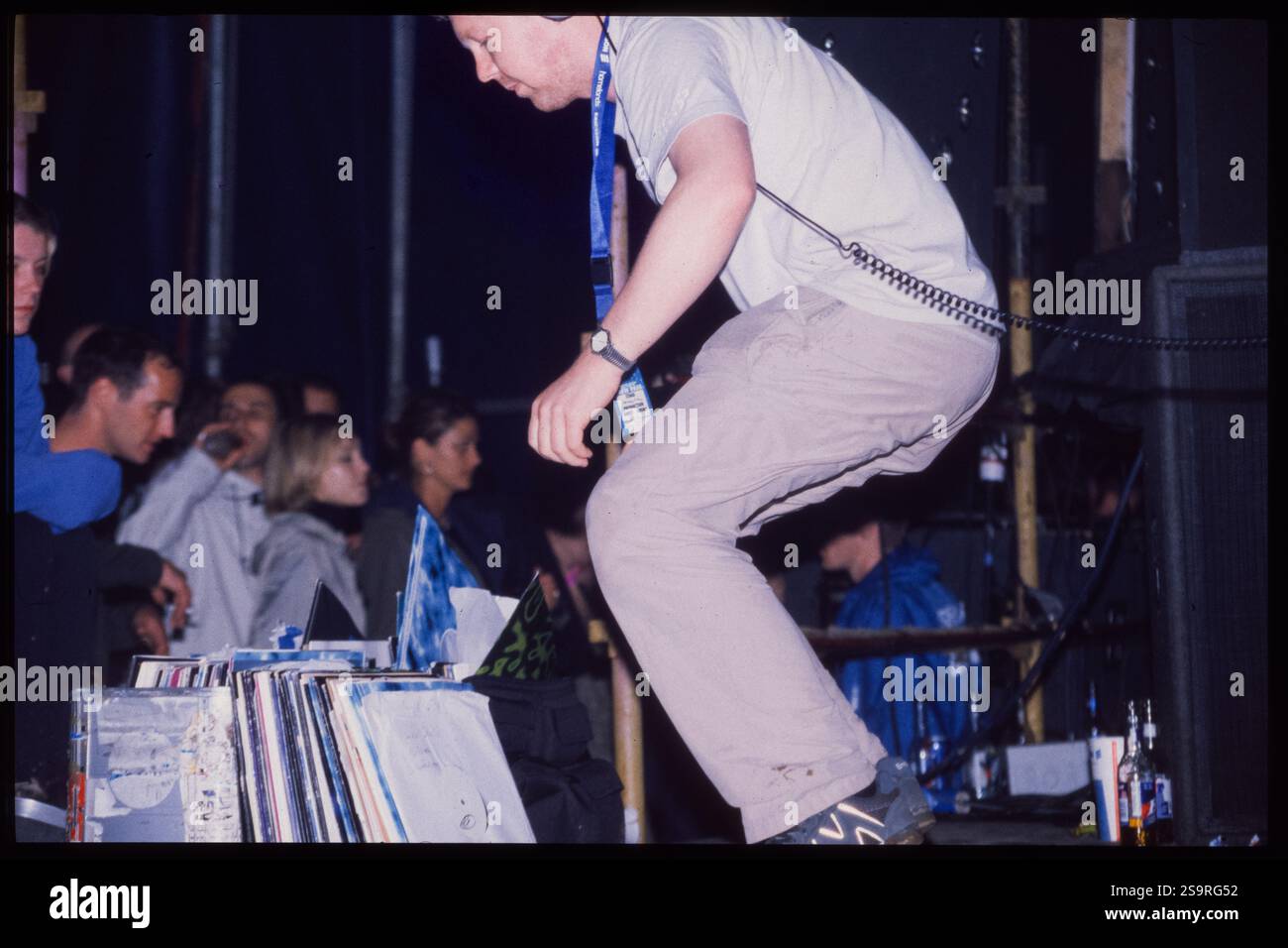 DJ Jon Digweed playing live at Homelands Festival in Winchester ...