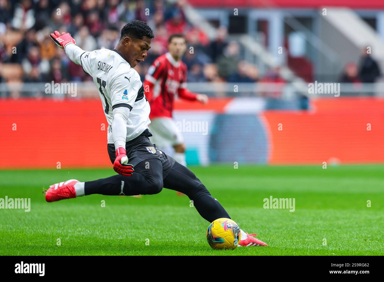 Milan, Italy. 26th Jan, 2025. Zion Suzuki of Parma Calcio 1913 seen in ...