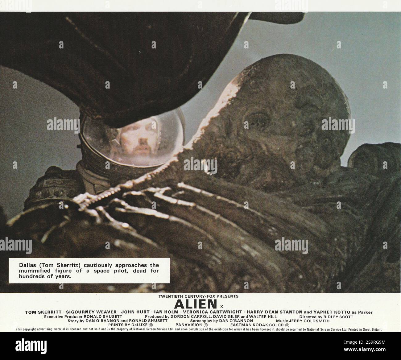 Alien (20th Century Fox, 1979). Starring Sigourney Weaver, Tom Skerritt ...