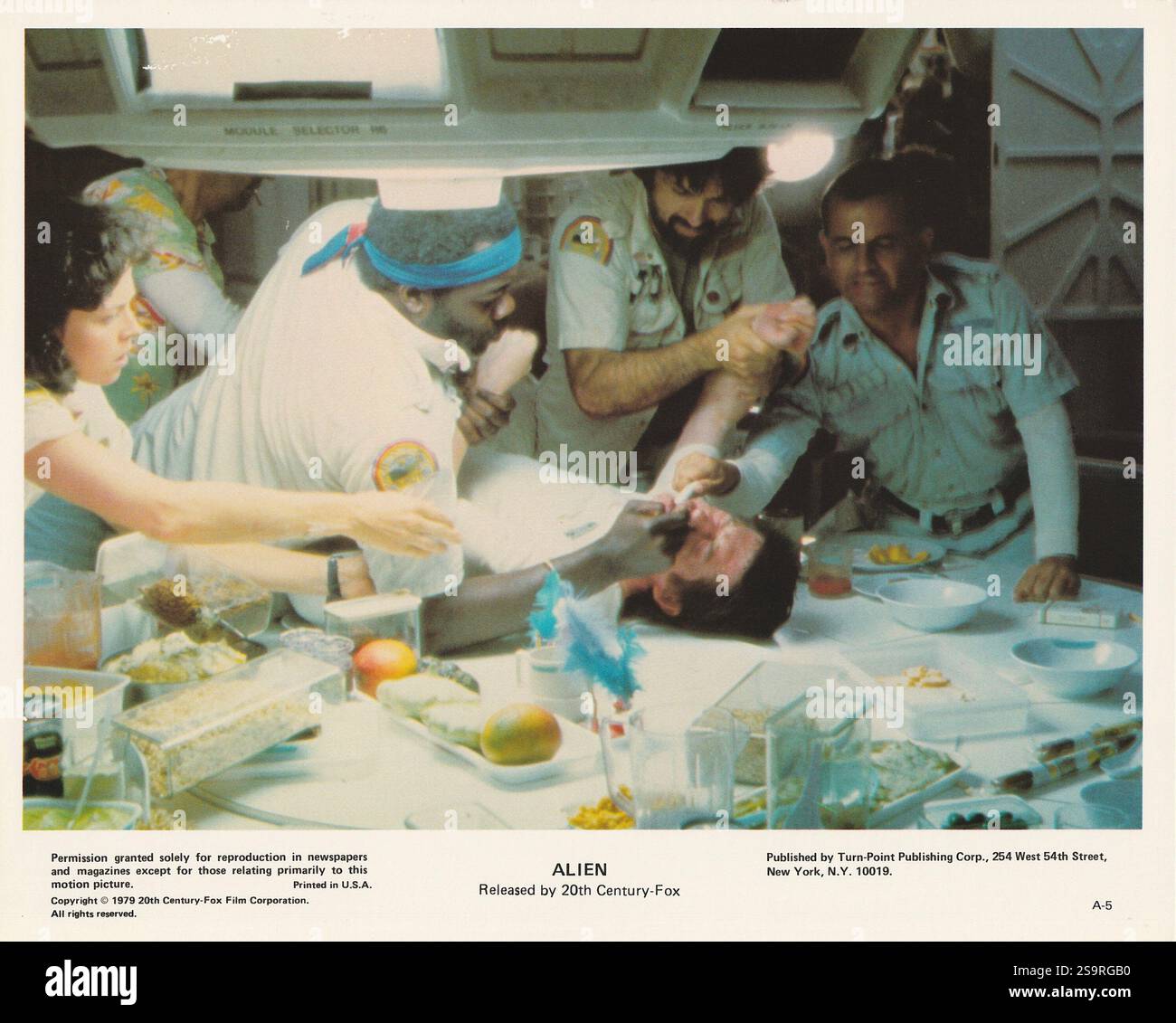 Alien (20th Century Fox, 1979). Starring Sigourney Weaver, Tom Skerritt ...