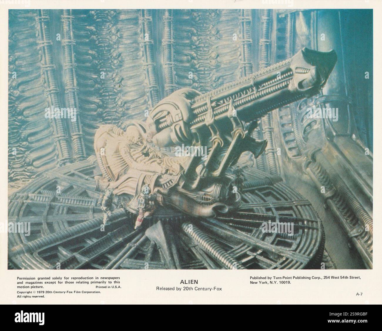 Alien (20th Century Fox, 1979). Starring Sigourney Weaver, Tom Skerritt ...