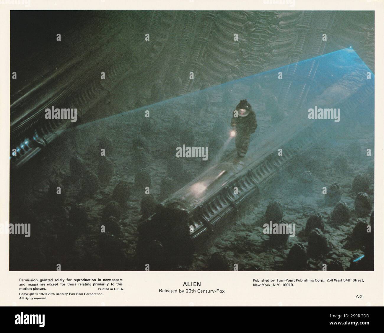 Alien (20th Century Fox, 1979). Starring Sigourney Weaver, Tom Skerritt ...