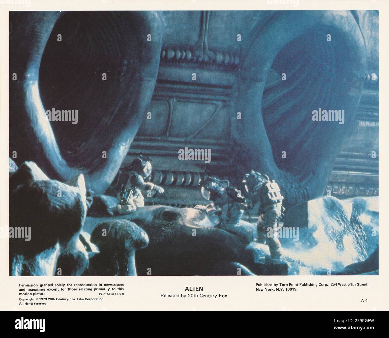 Alien (20th Century Fox, 1979). Starring Sigourney Weaver, Tom Skerritt ...