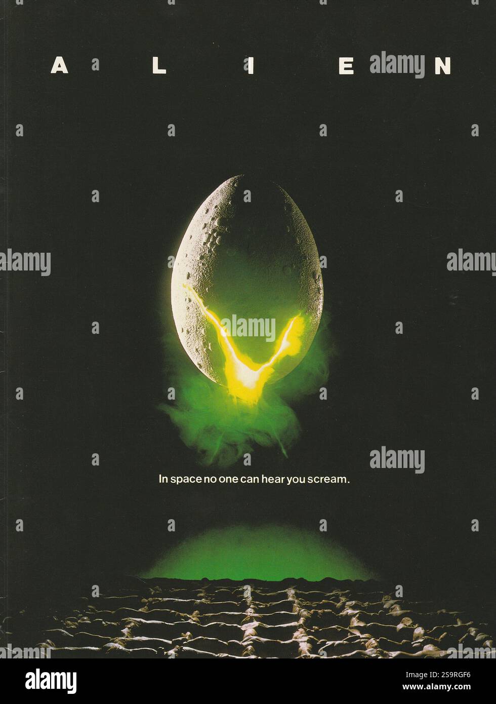 Alien (20th Century Fox, 1979). Starring Sigourney Weaver, Tom Skerritt ...