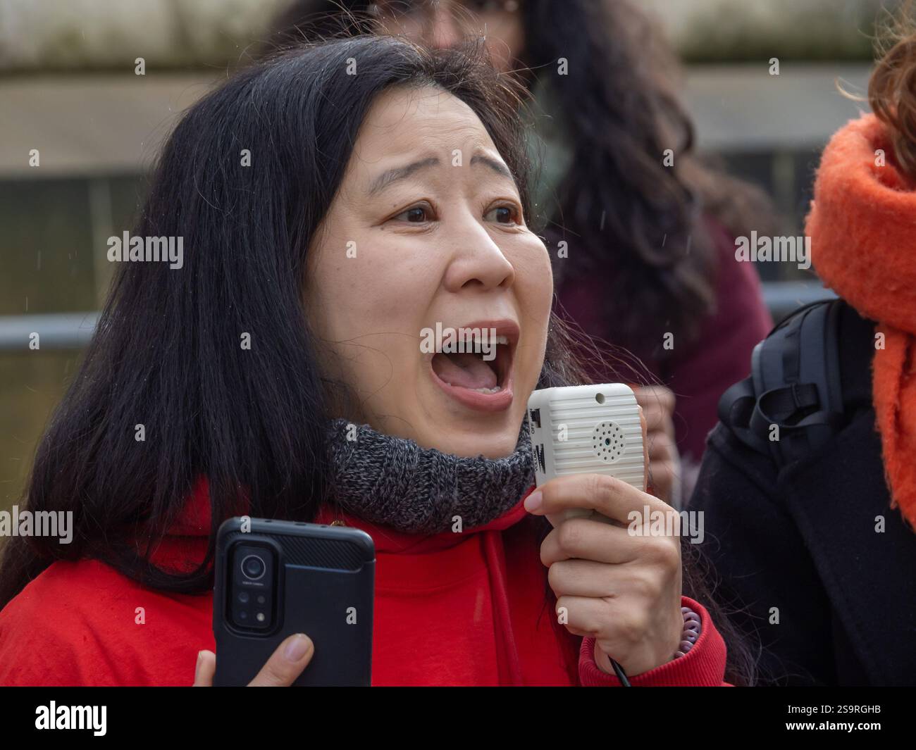 London, UK. 27 Jan 2025. Heidi Chow, Debt Justice. At the start of ...
