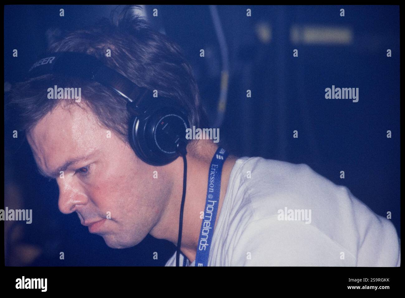 BBC Radio DJ and club legend Pete Tong live at Creamfields Festival in ...