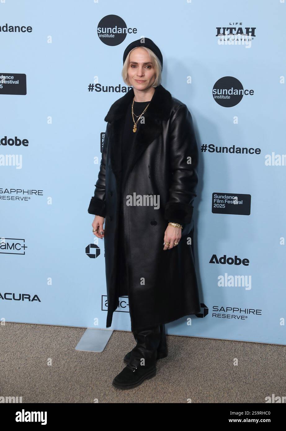 Park City, USA. 27th Jan, 2025. Dani Bernfeld attends the "Kiss Of The ...