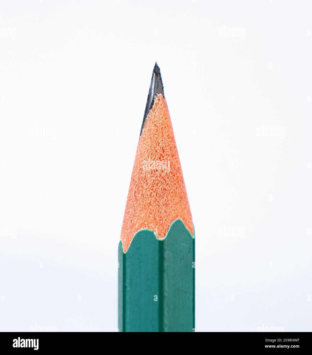 sharpened colored pencil is displayed with the tip in focus Stock Photo ...