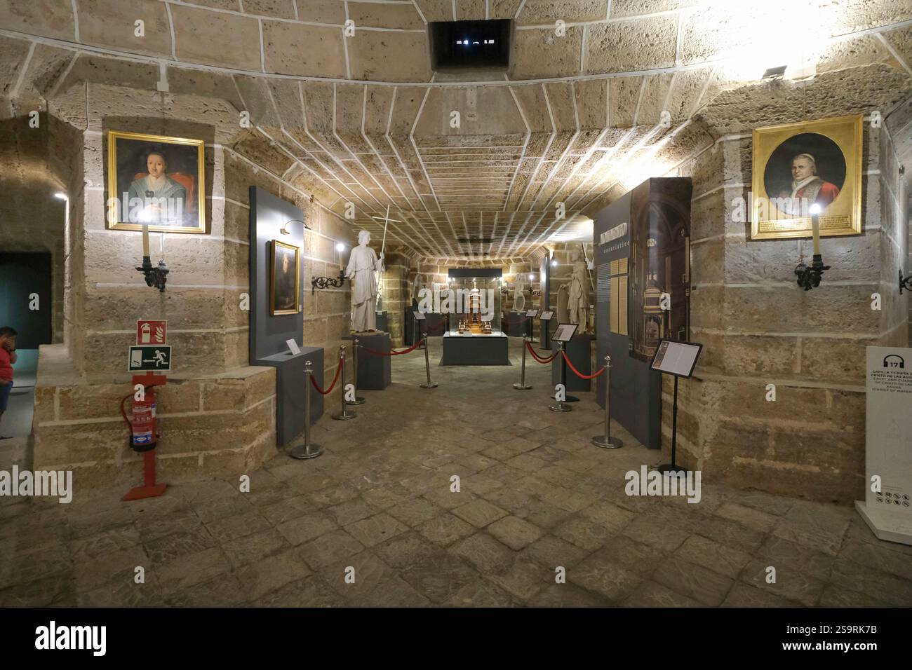 Spain - Cadiz - Catedral Nueva - the crypt Stock Photo - Alamy