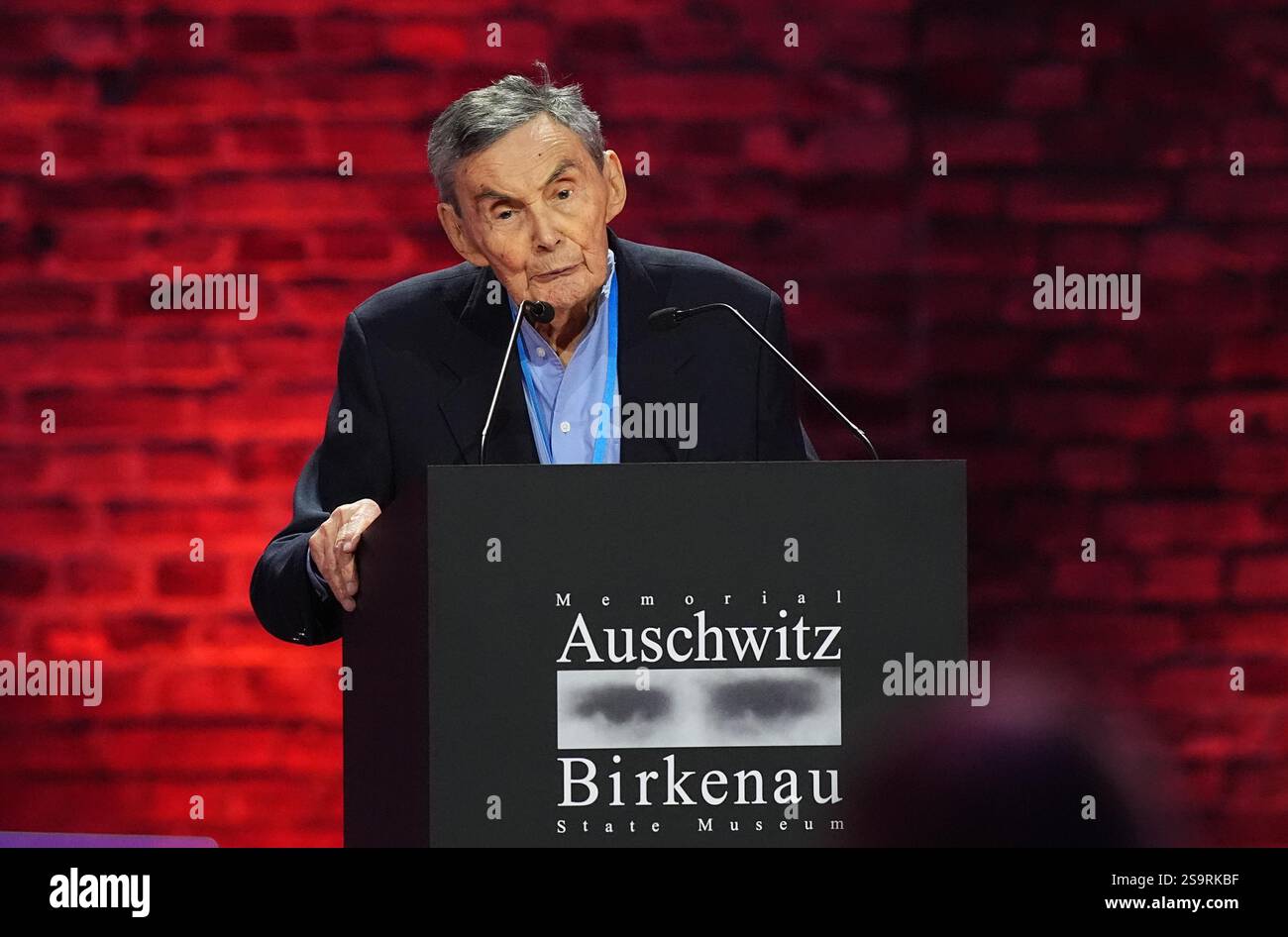 Auschwitz survivor and member of the International Auschwitz Council ...
