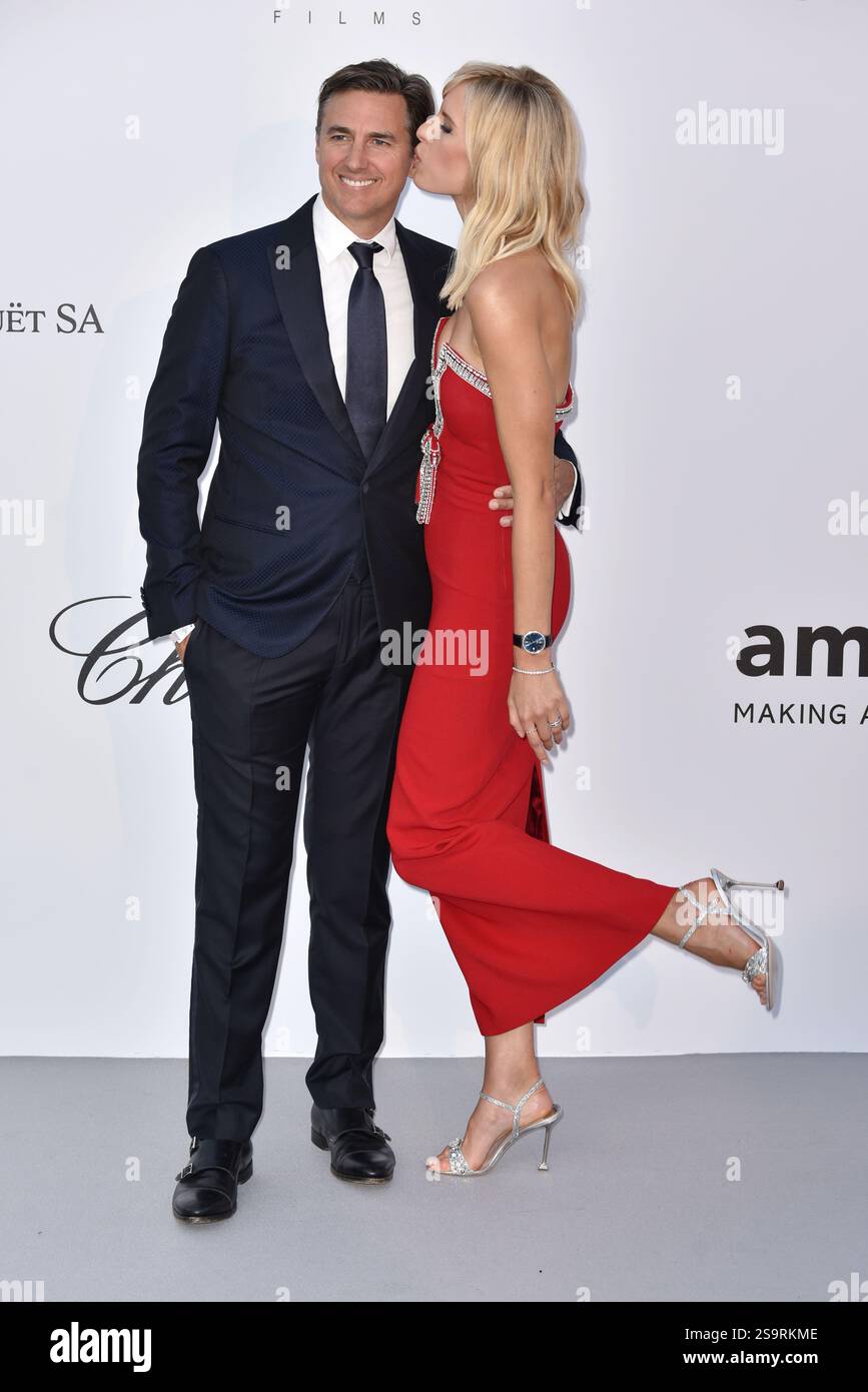 Archie Drury, Karolina Kurkovaarrivals at 25th annual amfAR Gala at ...