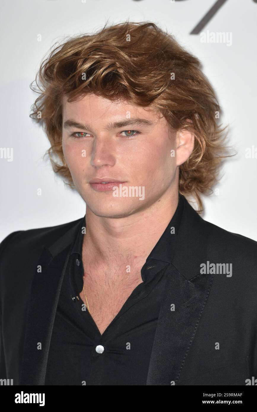 Jordan Barrettarrivals at 25th annual amfAR Gala at Hotel du Cap ...