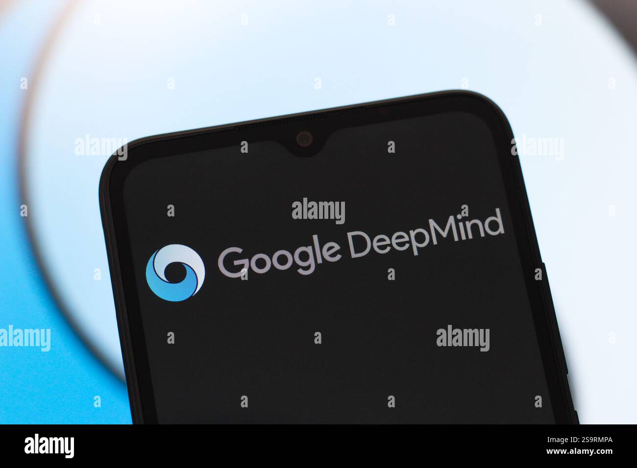 Canada. 27th Jan, 2025. In this photo illustration, the Google DeepMind ...
