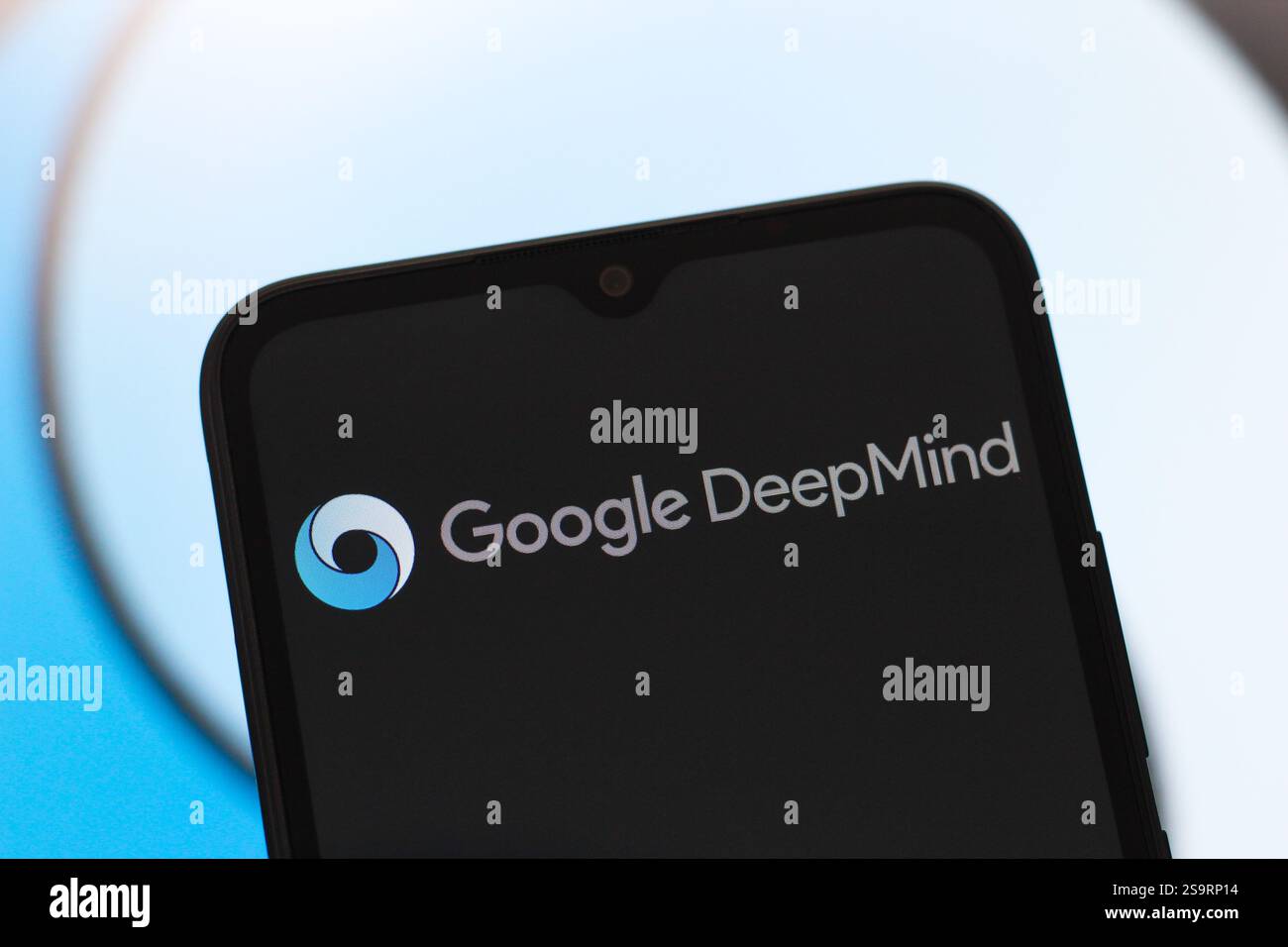 Canada. 27th Jan, 2025. In this photo illustration, the Google DeepMind ...