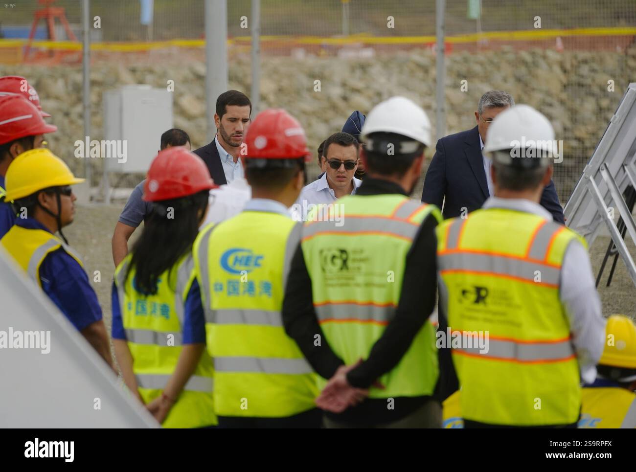 GYE POSORJA WHARF EXPANSION Posorja, Monday, January 27, 2025 With a ...