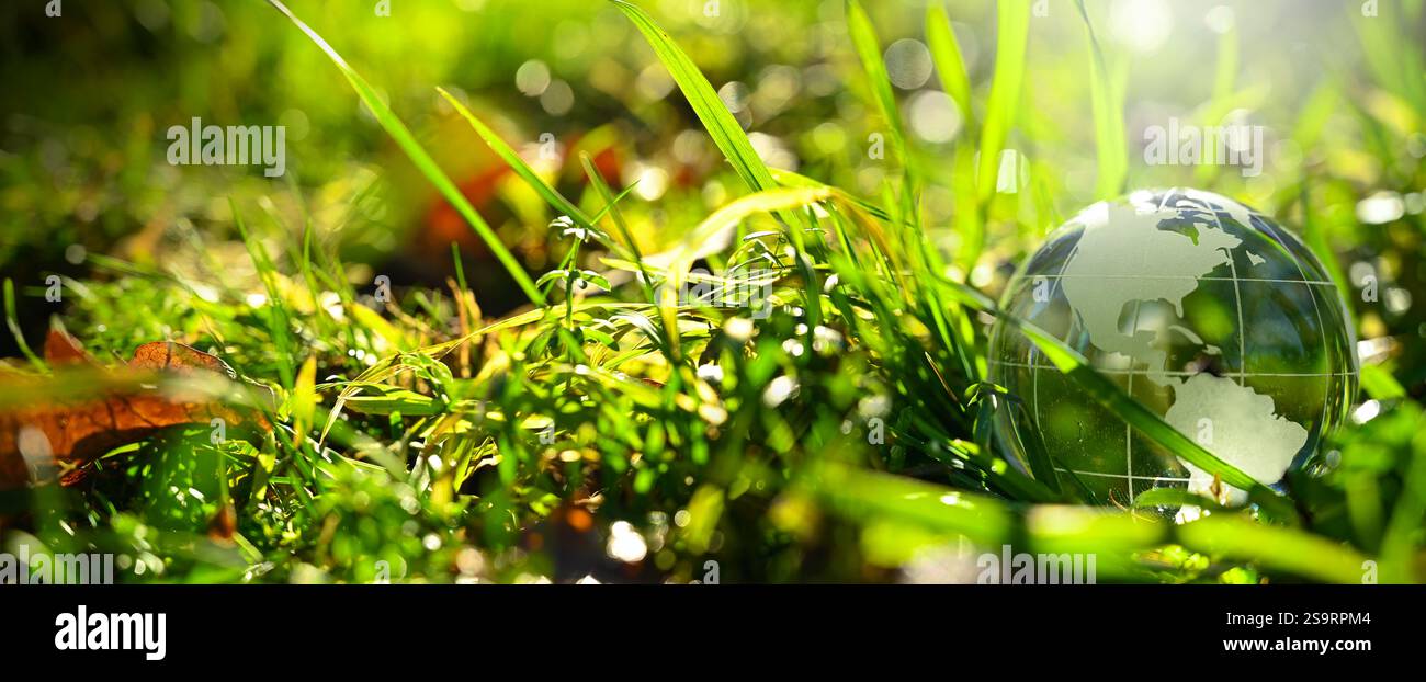 Enviromental conservation and ecology nature future world - eco green ...