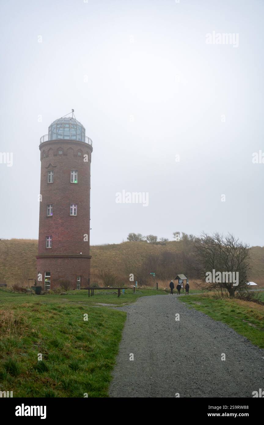 The direction-finding tower in Kap Arkona, a former direction-finding ...