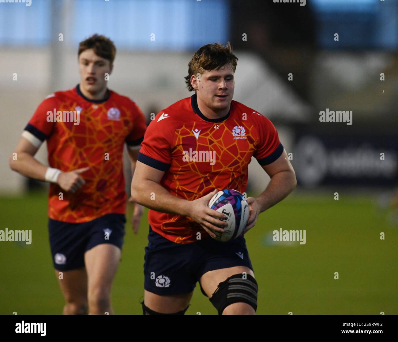 Oriam Sports Centre Edinburgh.Scotland, UK. 27th Jan, 2025. Scotland U ...