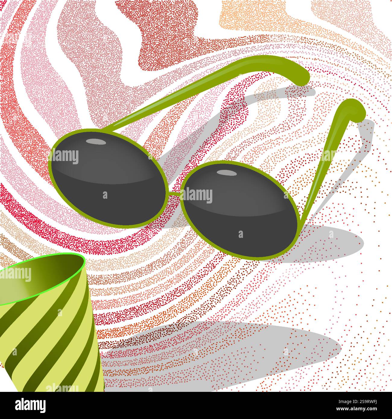 Abstract grainy sand texture. Wavy stippled gradient background. Summer ...