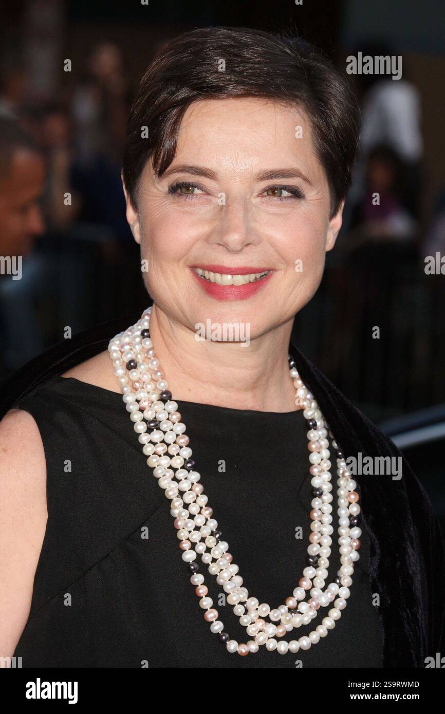 Isabella Rossellini attends The 2010 CFDA Fashion Awards at Lincoln ...