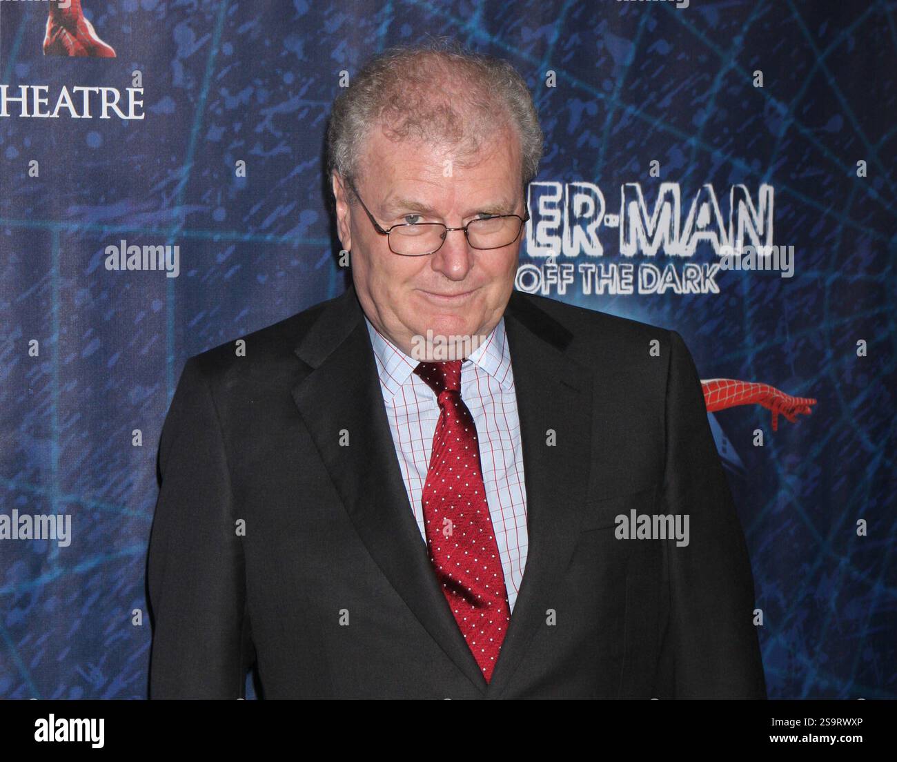 Sir Howard Stringer attends the opening night performance of "Spider ...