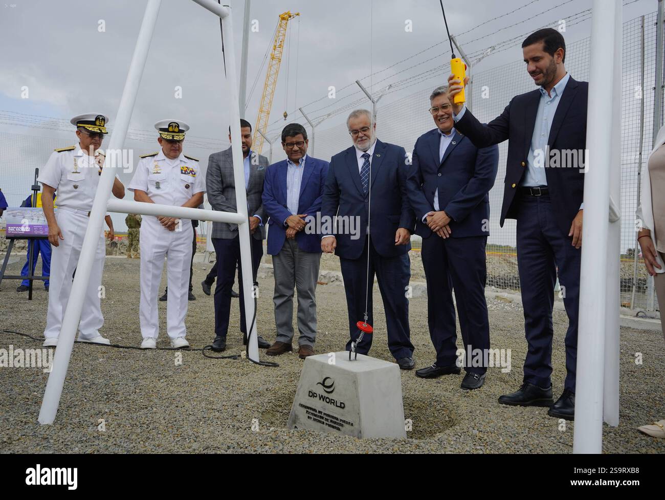 GYE POSORJA WHARF EXPANSION Posorja, Monday, January 27, 2025 With a ...