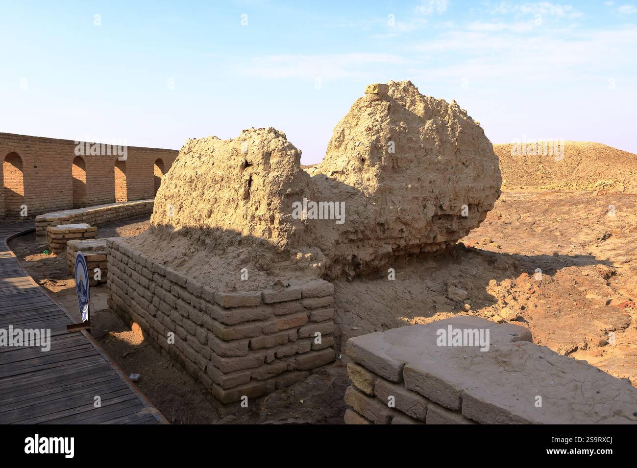 the House of the Prophet Abraham Restored ziggurat in ancient Ur ...