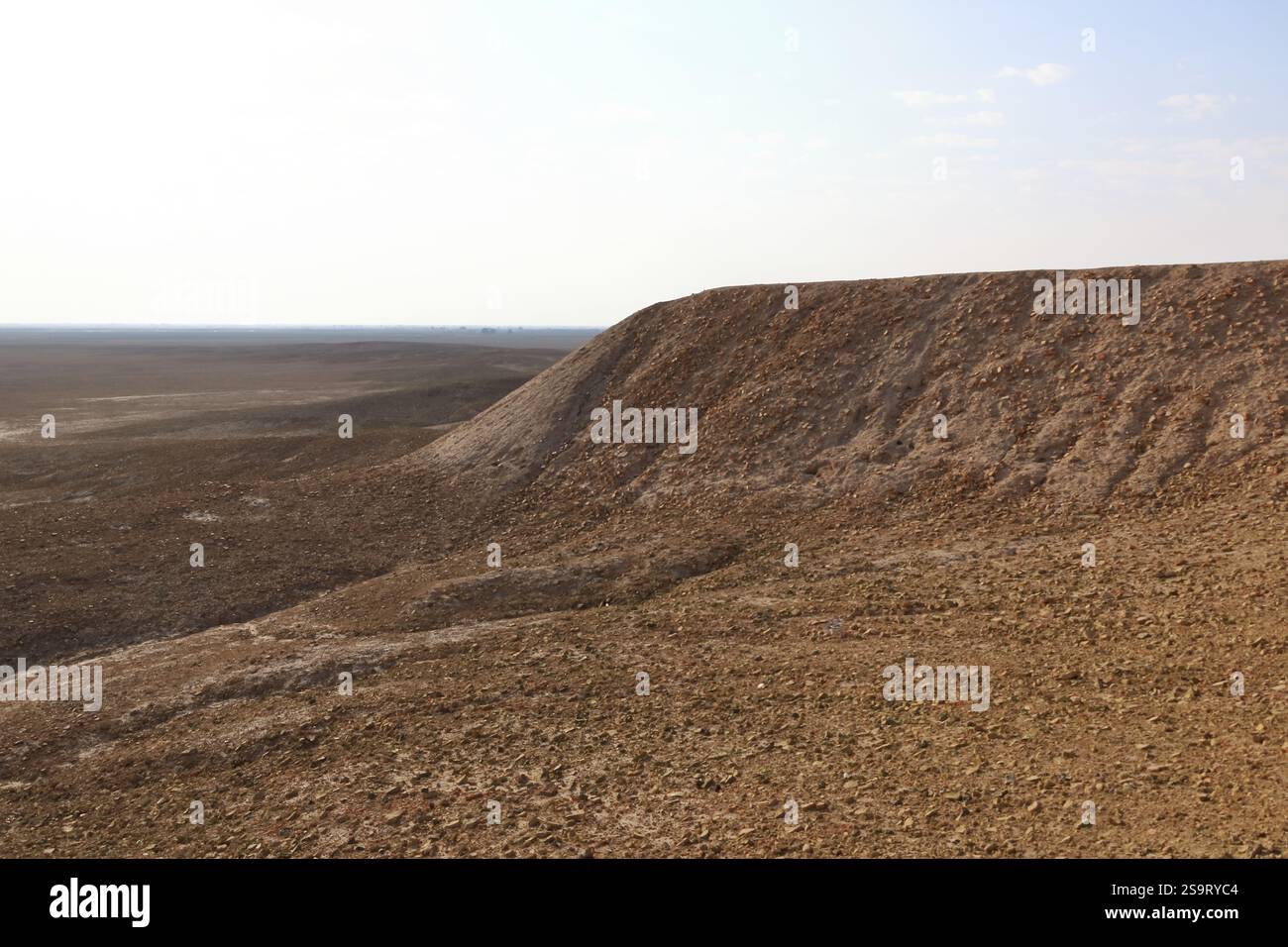 area of the excavation site in the Ancient City of Uruk, Iraq Stock ...