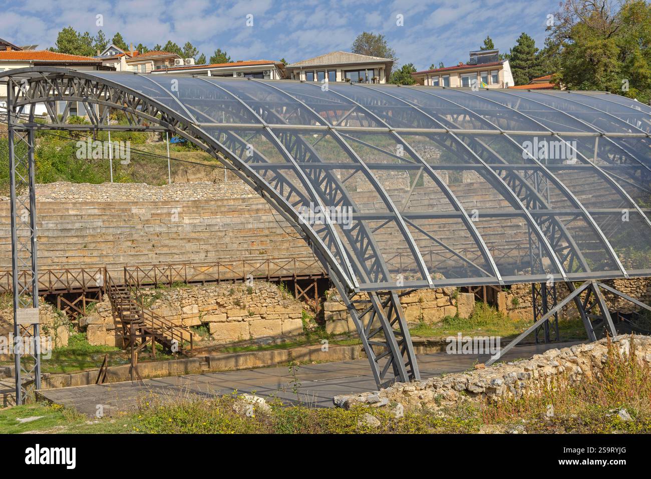 Ancient Macedonian Theatre of Ohrid Classical Greek Open Air ...