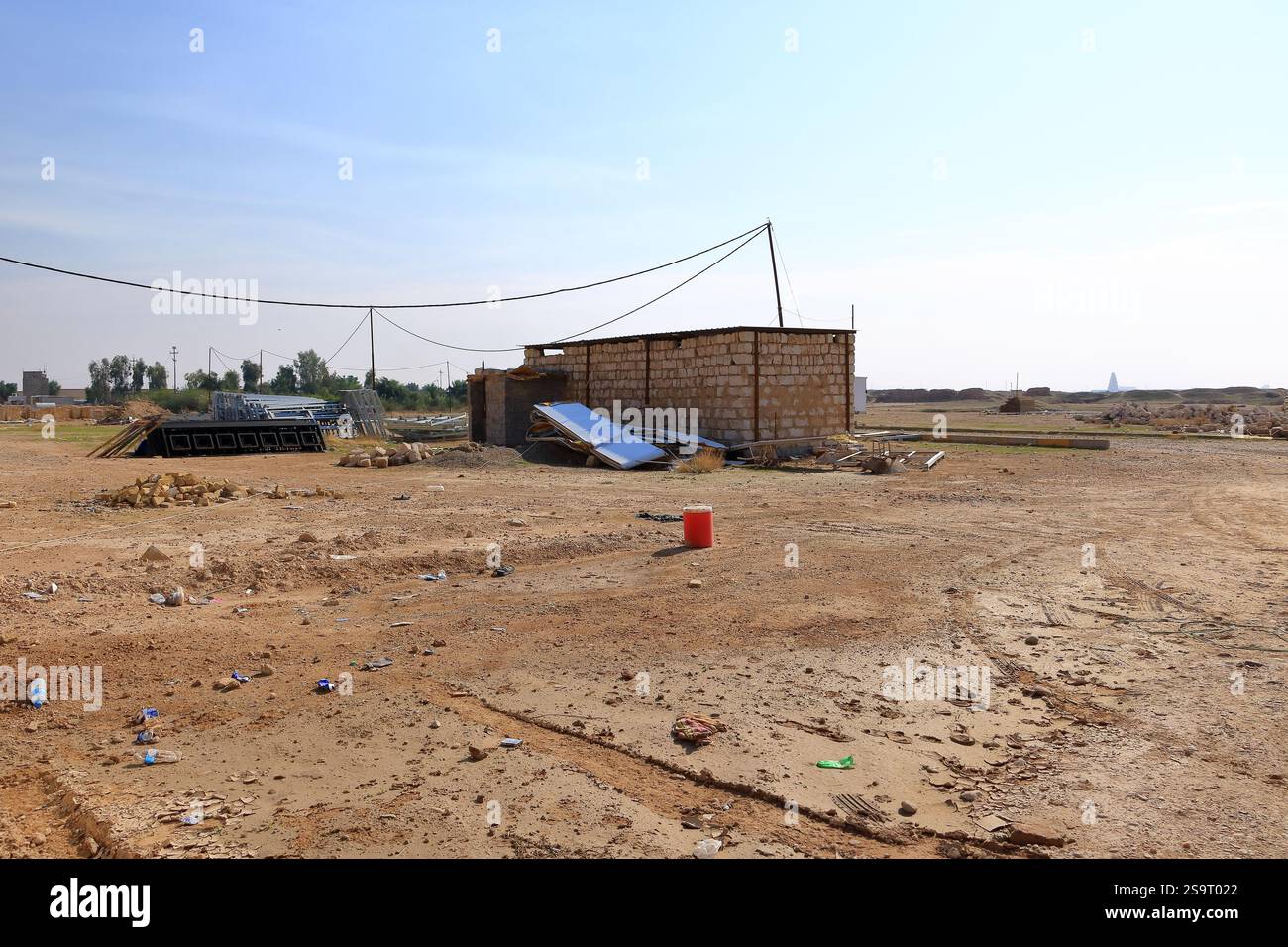 outside Caliphal palace (Al-Khalifa) in Samarra, Iraq Stock Photo - Alamy