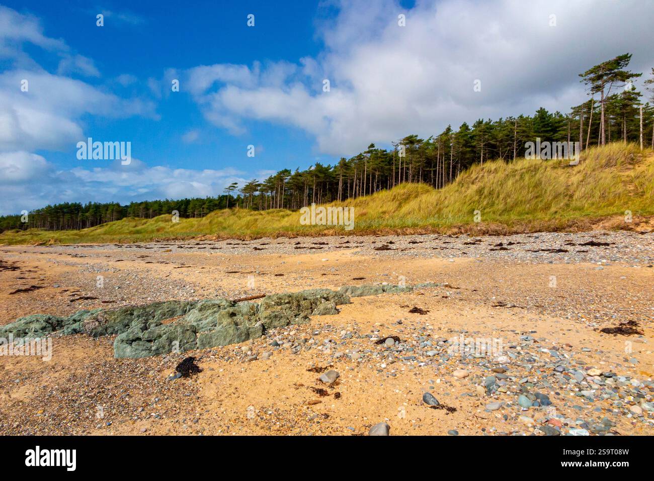Traeth Llanddwyn a beach near Newborough National Nature Reserve on the ...