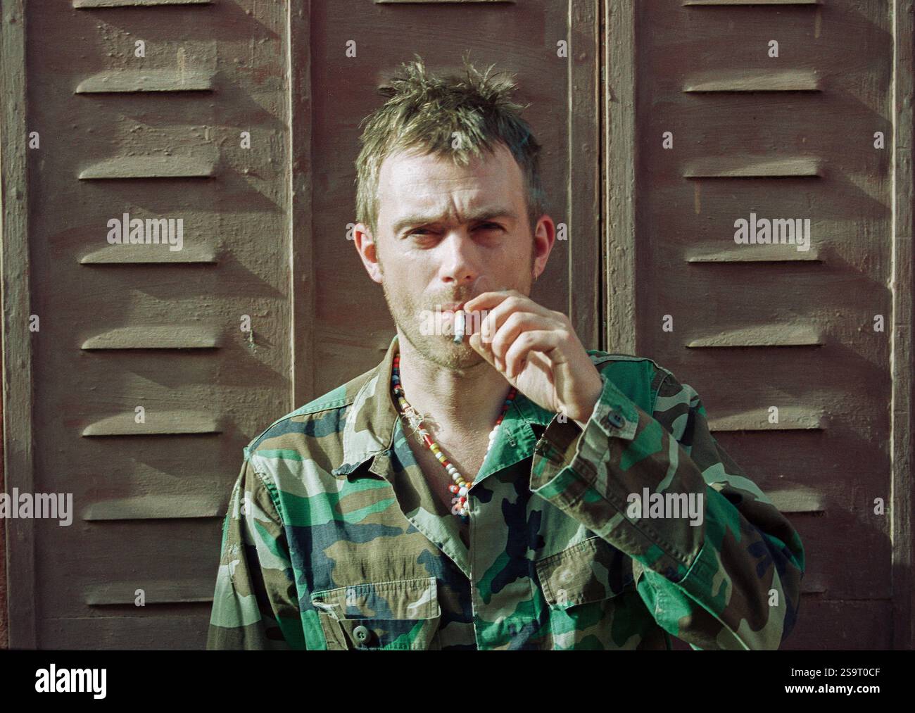 Damon Albarn, songwriter photographed in Bamako, the capital of Mali ...