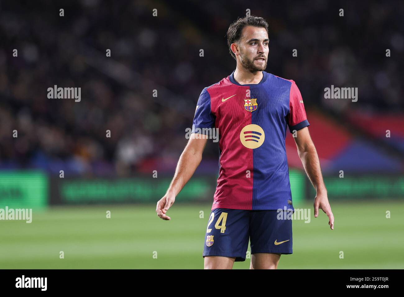 Barcelona, Spain. 26th Jan, 2025. Eric Garcia (24) of FC Barcelona seen ...