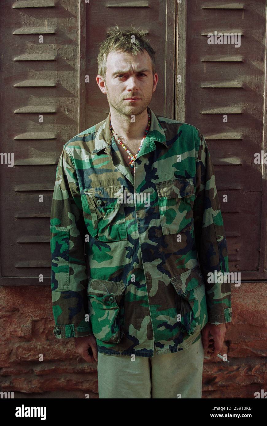 Damon Albarn, songwriter photographed in Bamako, the capital of Mali ...