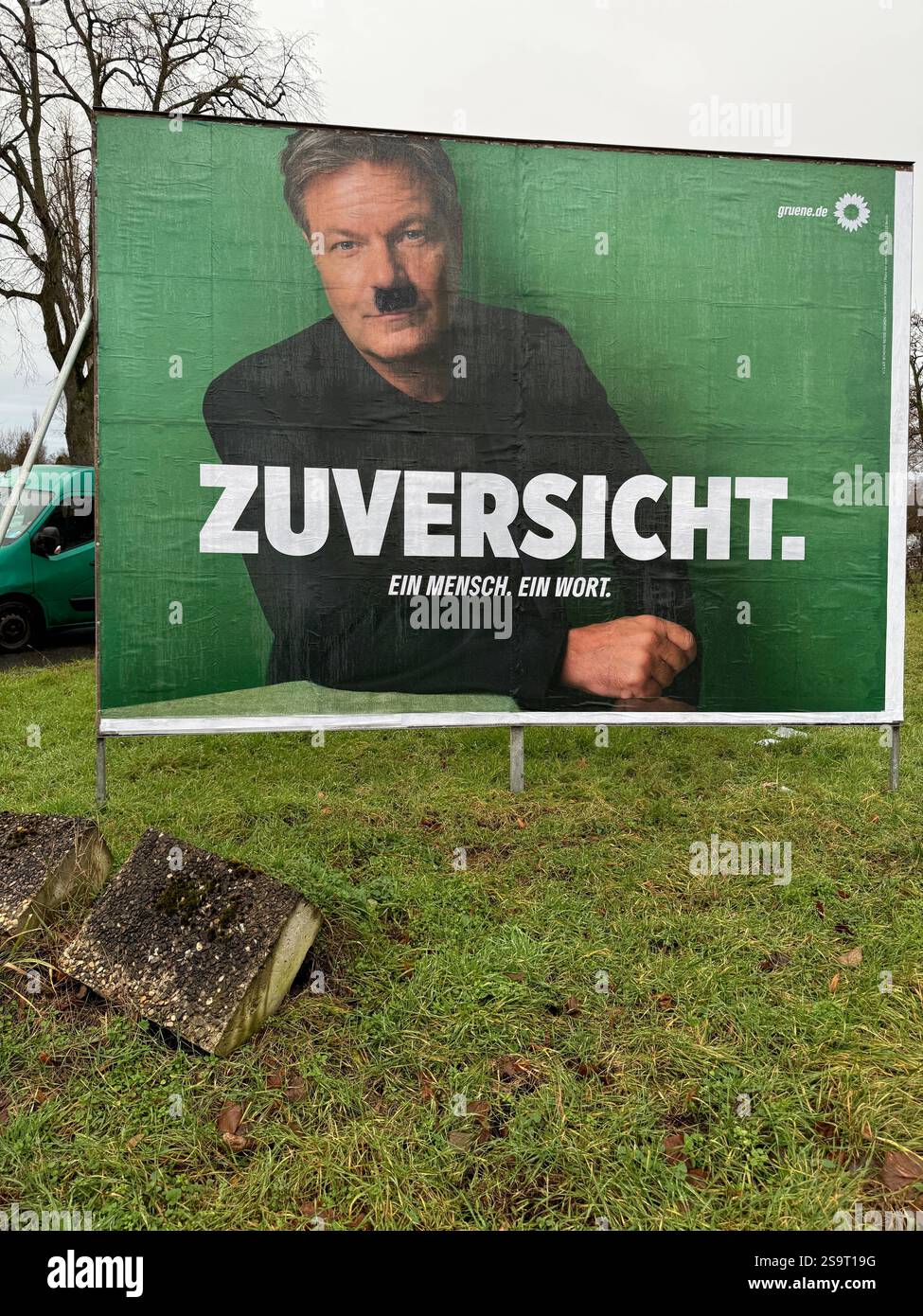 Wahlplakat GER, Berlin, 20250112, Wahlplakat Robert habeck, Zuversicht ...