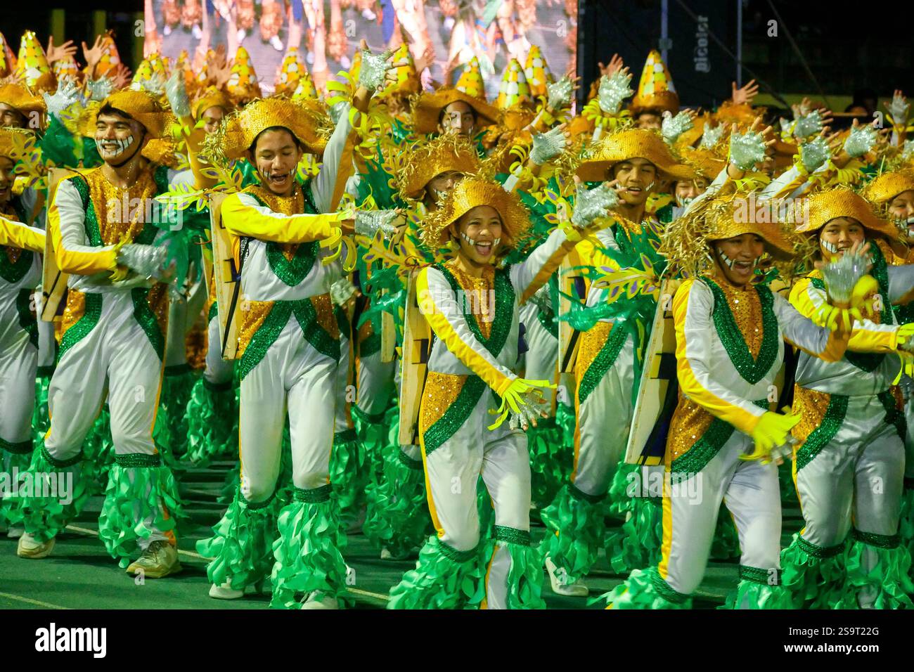 Bambanti Festival s Scarecrow dance parade Bambanti Dancers parade as ...