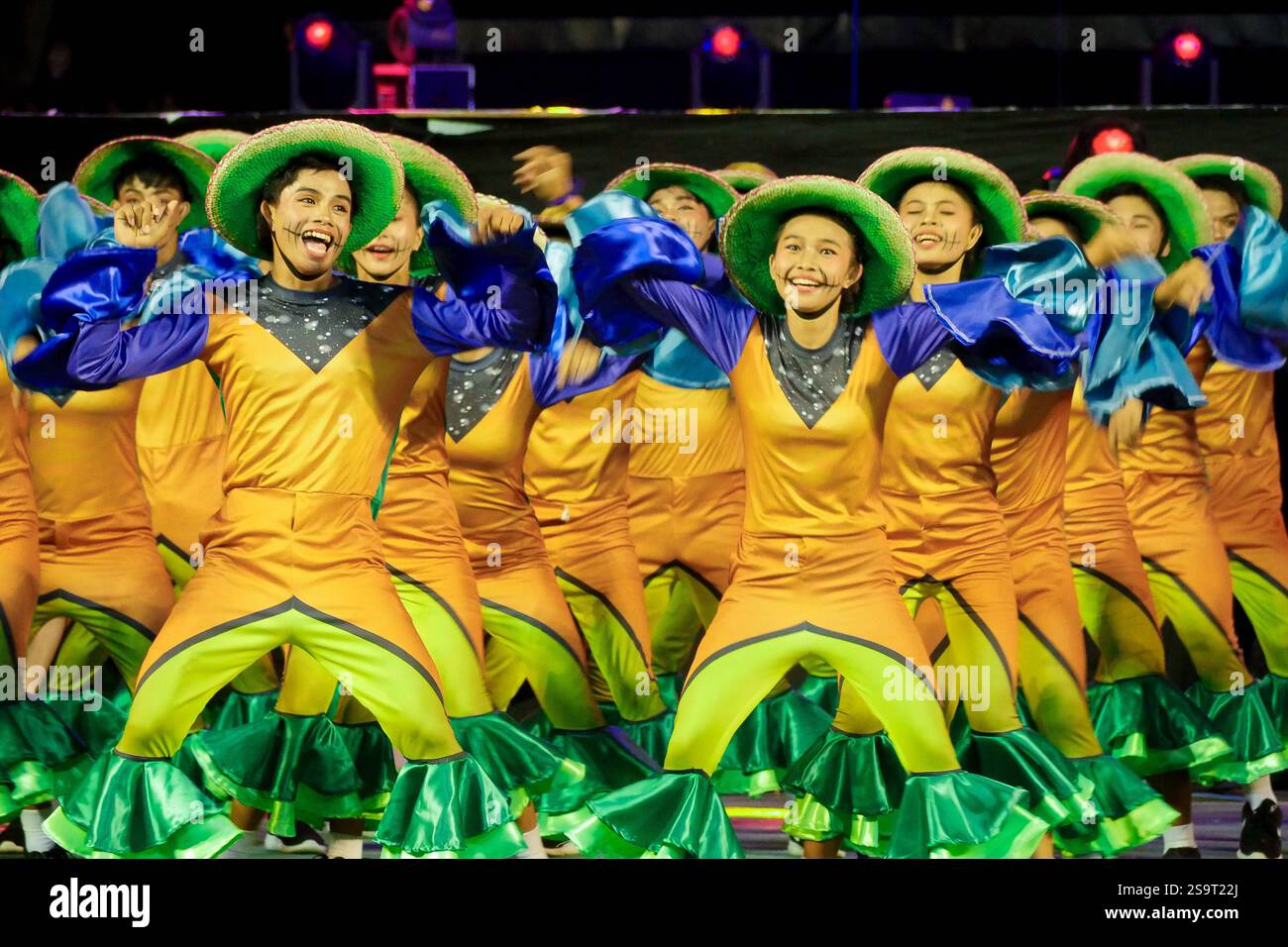 Bambanti Festival s Scarecrow dance parade Bambanti Dancers parade as ...