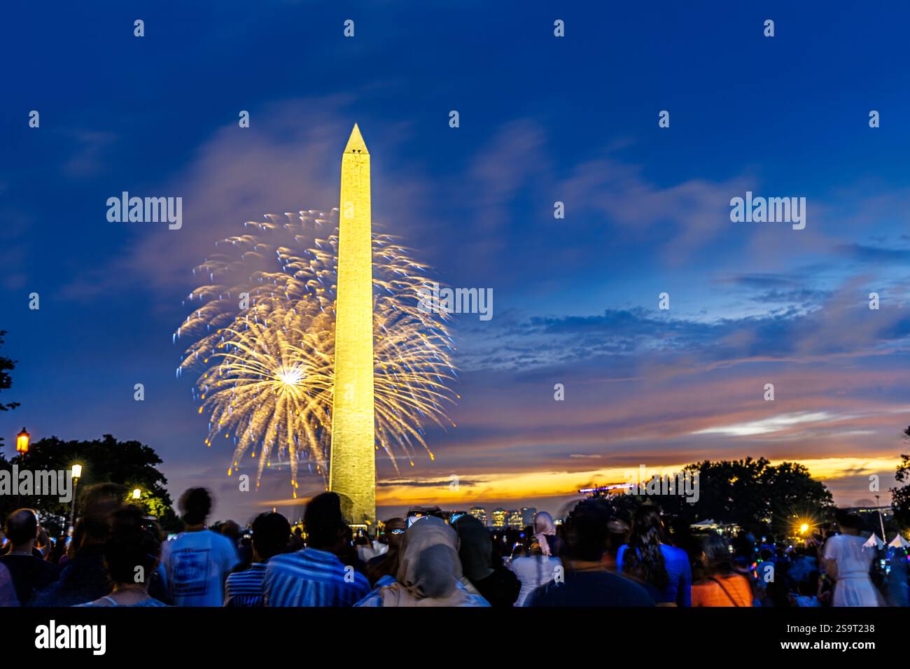Fourth of July National Mall Stock Photo - Alamy