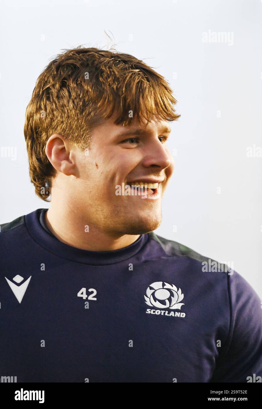 Oriam Sports Centre Edinburgh.Scotland.UK.27th Jan 2025 Scotland U 20 ...