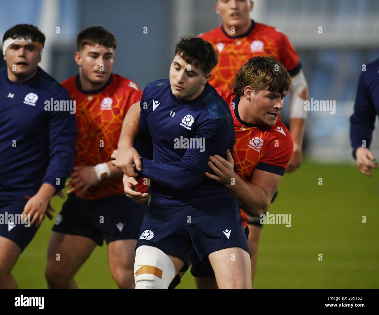 Oriam Sports Centre Edinburgh.Scotland, UK. 27th Jan, 2025. Scotland U ...