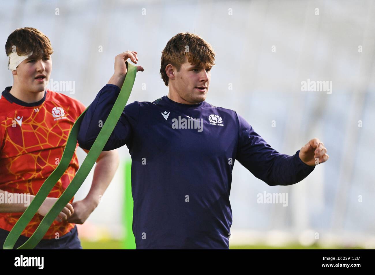 Oriam Sports Centre Edinburgh.Scotland, UK. 27th Jan, 2025. Scotland U ...