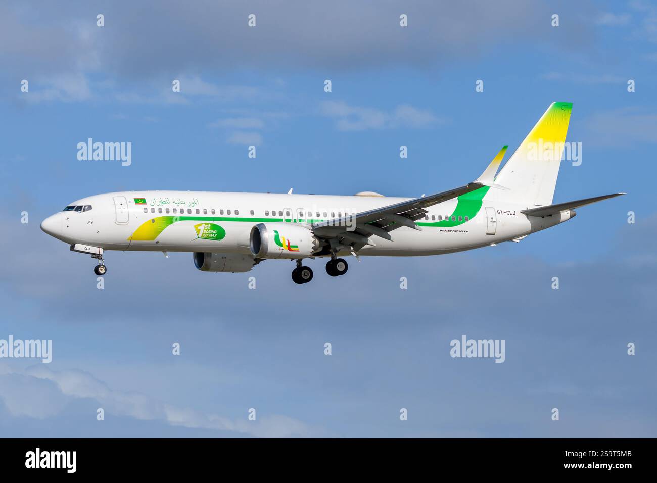 Mauritania Airlines Boeing 737 aircraft. Airplane B737 of Mauritania ...